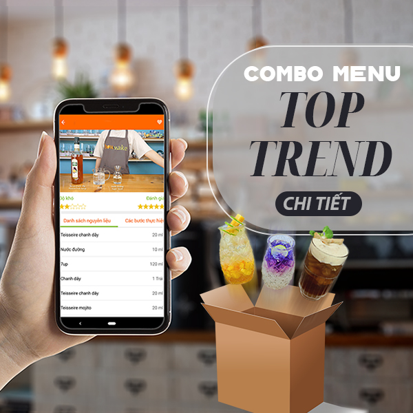 Combo Menu Mô Hình Xu Hướng Mới (Trendy) - The CoffeeHolic